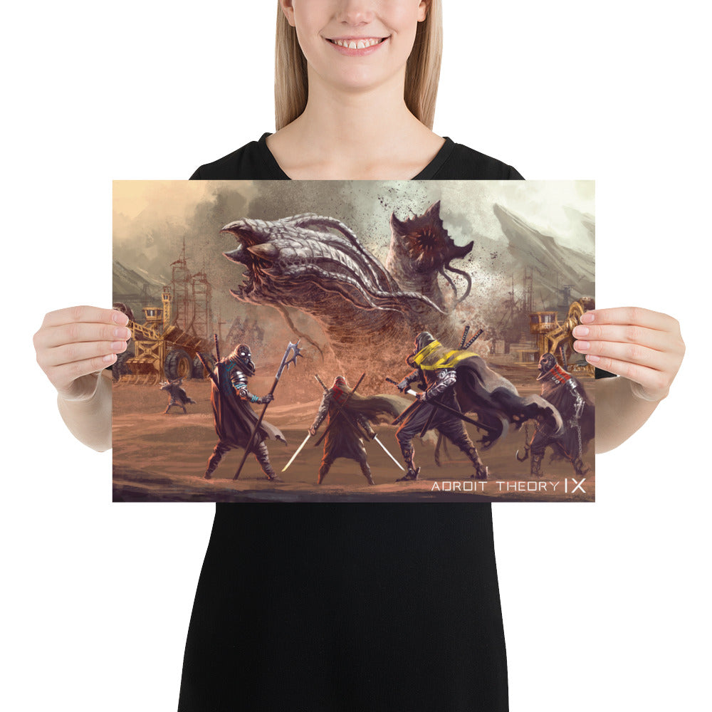 Poster: 12x18 - IX [Fedaykin] – Adroit Theory Brewing Company